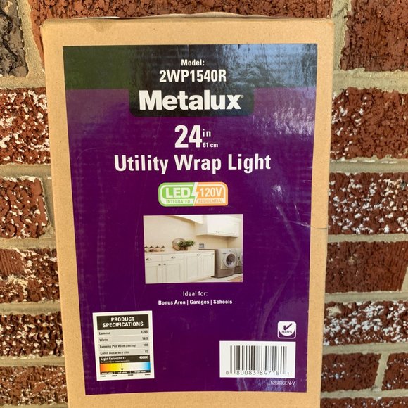 Metalux | Other | Metalux Led Wraparound Light Fixture New | Poshmark